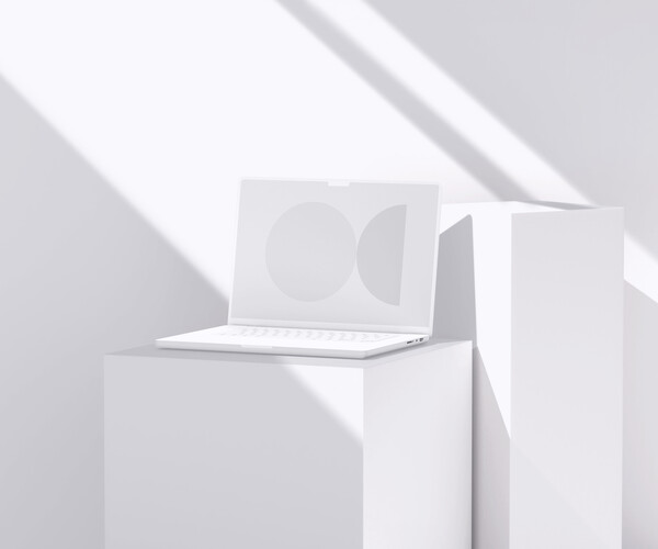 ArtStation - Macbook Scene Mockup 3 | Artworks
