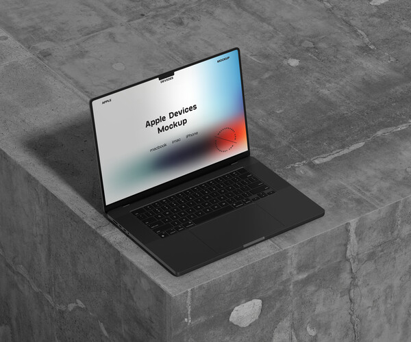ArtStation - Macbook Scene Mockup 4 | Artworks