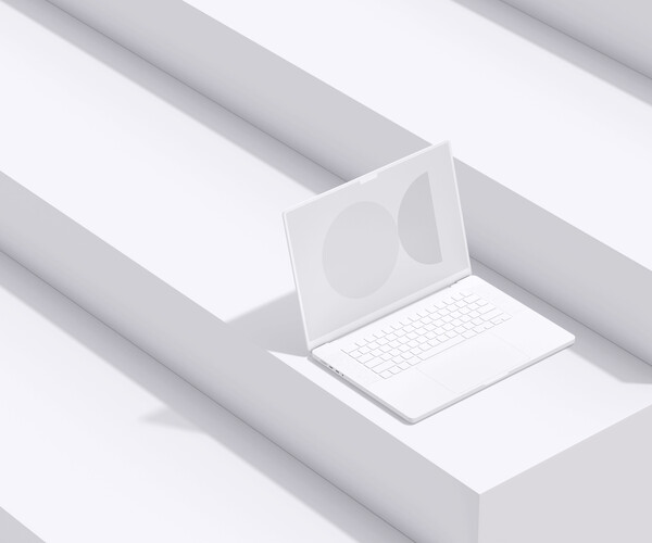 ArtStation - Macbook Scene Mockup 5 | Artworks