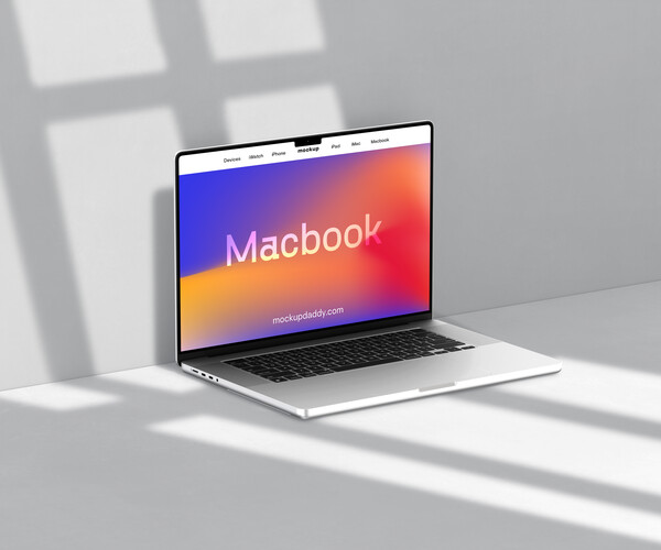 ArtStation - Macbook Scene Mockup 7 | Artworks