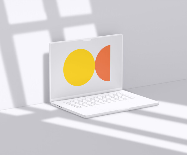 ArtStation - Macbook Scene Mockup 7 | Artworks