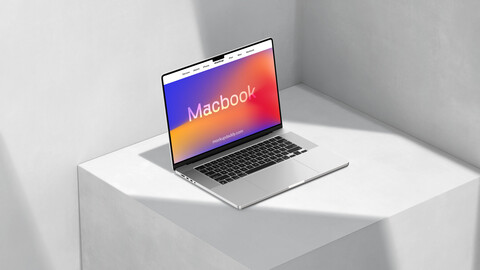 ArtStation - Macbook Scene Mockup 9 | Artworks