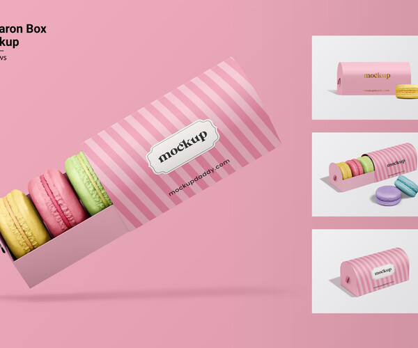 ArtStation - Macrons Mockup | Artworks