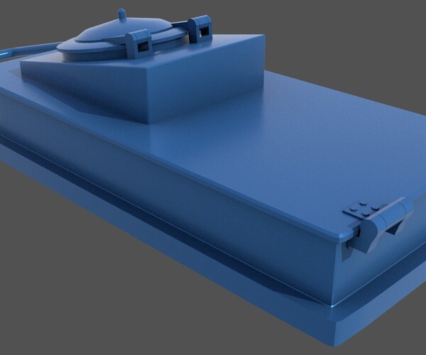 ArtStation - WW2 naval hatch 1-200 scale - 3D PRINTING | Resources