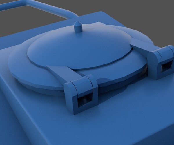 ArtStation - WW2 naval hatch 1-200 scale - 3D PRINTING | Resources