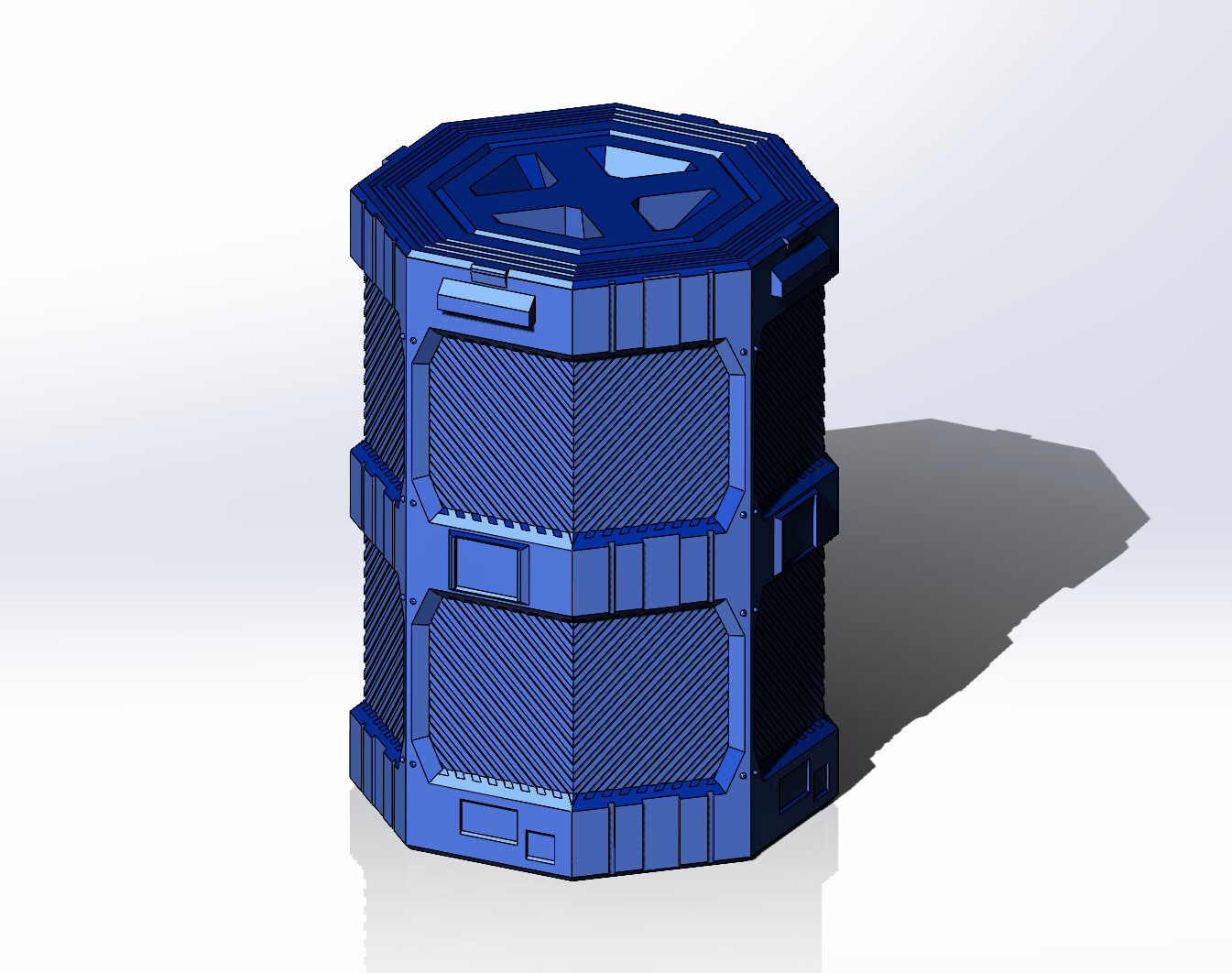 ArtStation - Sci-fi Canister as a storage container | Resources