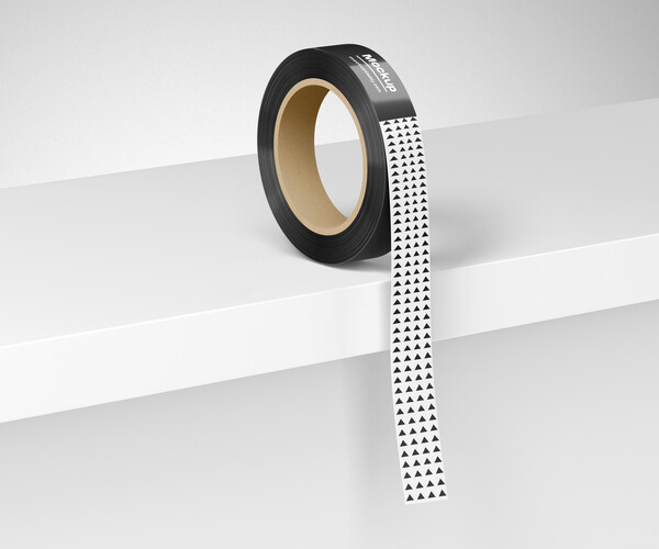 ArtStation - Packaging Tape Roll Mockup | Artworks