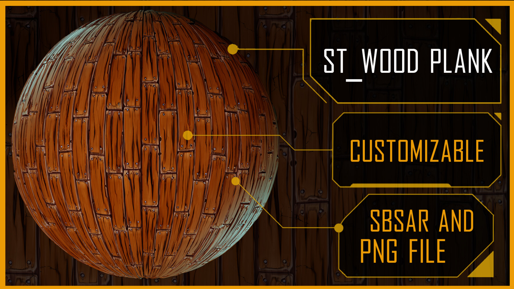 ArtStation - stylized_wood plank | Resources