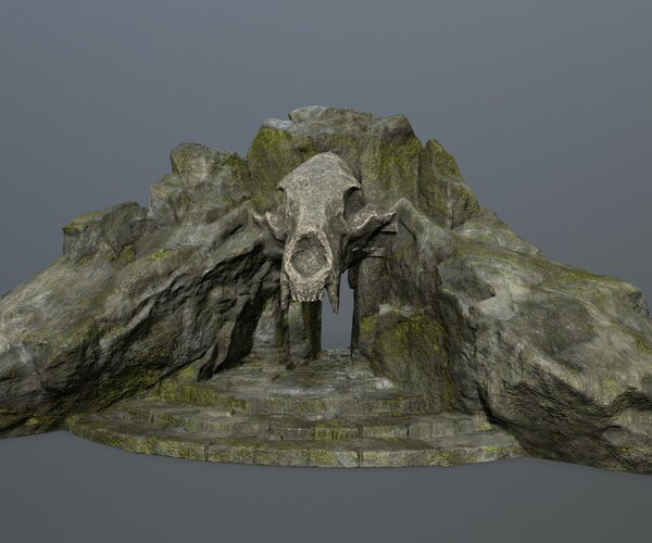 ArtStation - Skull Gate 6 | Game Assets