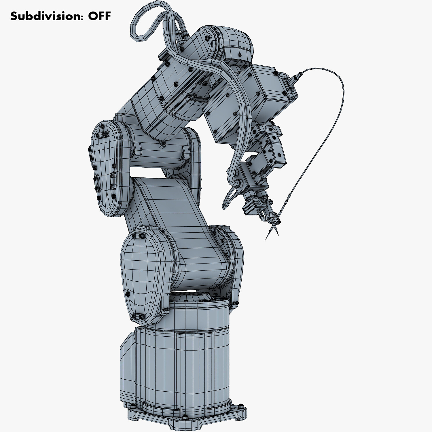 ArtStation - Generic Industrial Robot v 1 | Resources