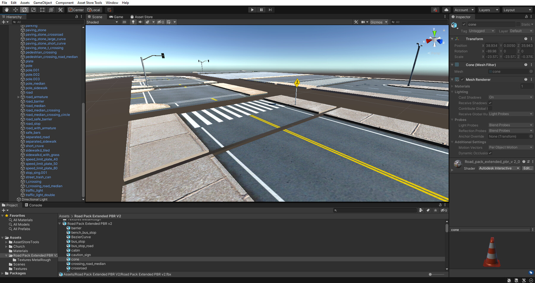 ArtStation - Road Pack Extended PBR v2 | Game Assets