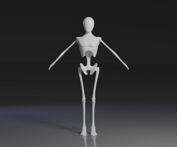 ArtStation - Loomis Male Mannequin - Rigged | Resources