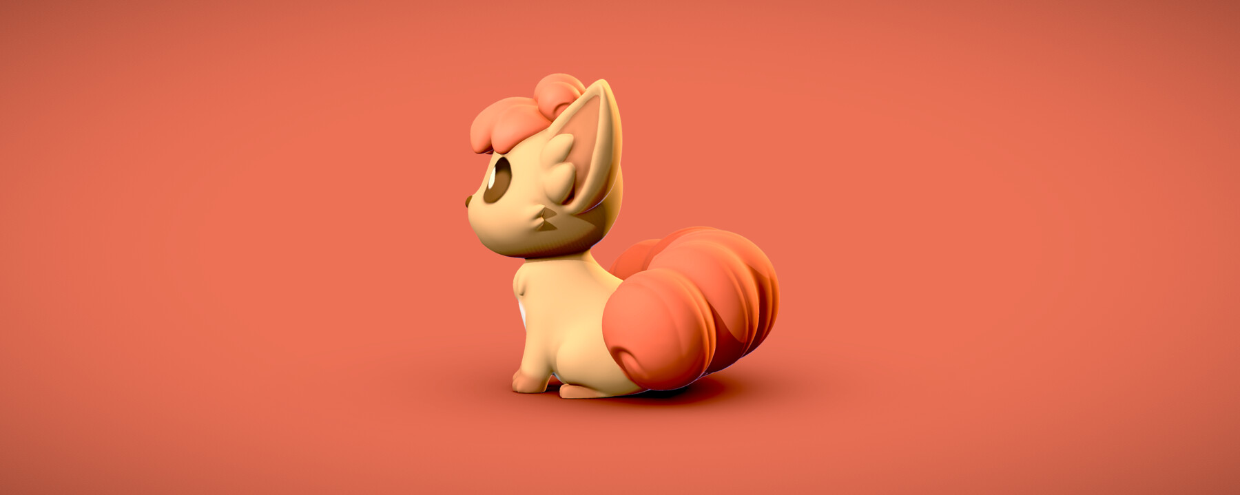 ArtStation - Vulpix - 3D print | Resources