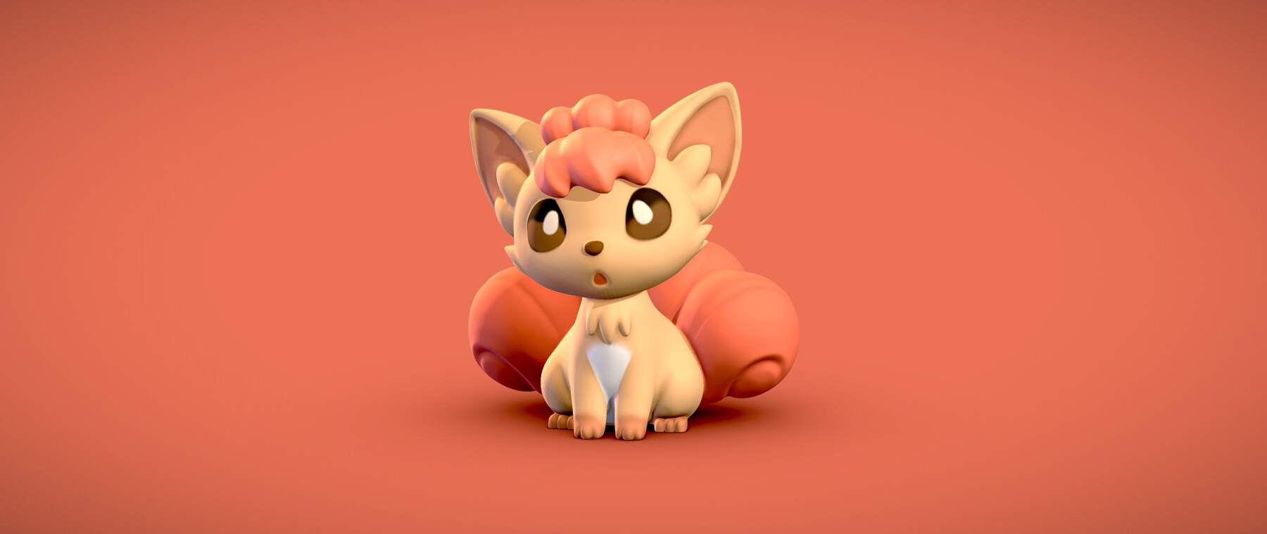 ArtStation - Vulpix - 3D print | Resources