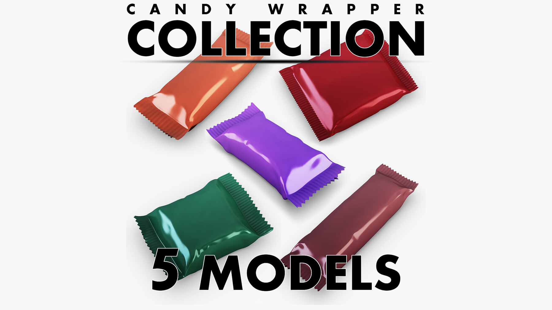 ArtStation - Candy Wrapper Collection Volume 1 | Resources