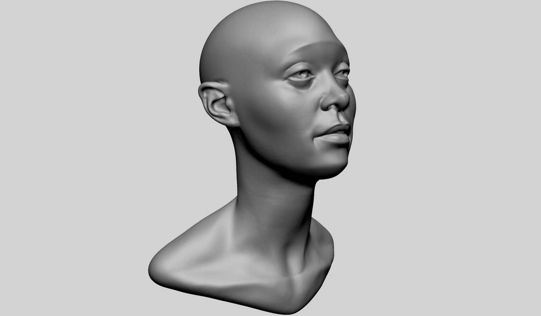 ArtStation - Base Female Head D | Resources