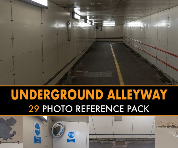 ArtStation - 29 Underground Alleyway - Photo Reference | Resources