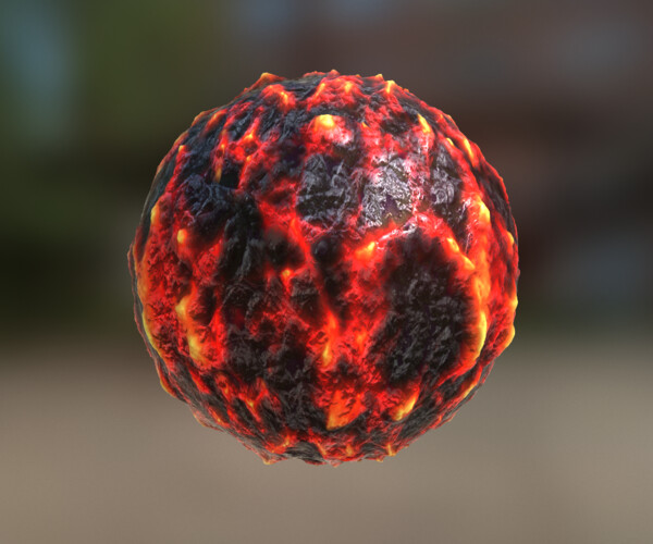 ArtStation - Lava materials | Game Assets