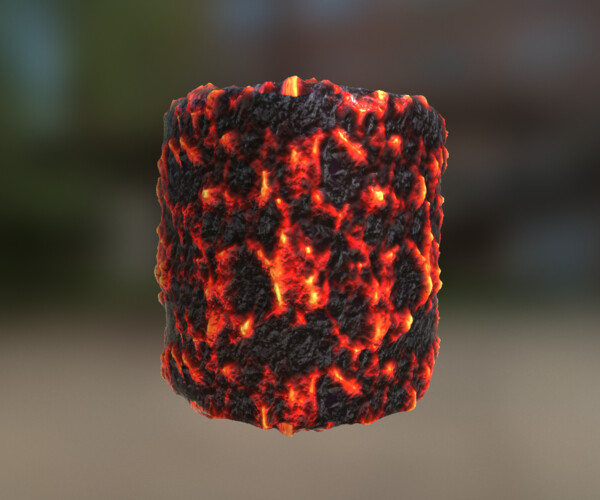 ArtStation - Lava materials | Game Assets