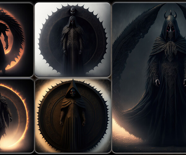 ArtStation - 200 Demons of Darkness Reference Pack | 4K | v.1 | Artworks