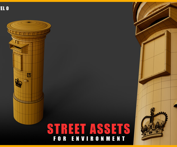 ArtStation - 10 Street Assets | Resources