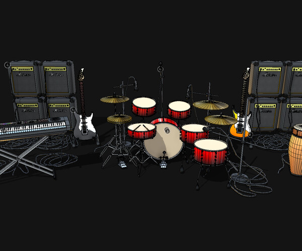 ArtStation - Rock Instrument Pack | Game Assets