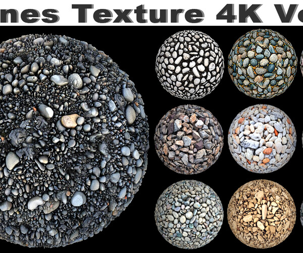 ArtStation - Stones Texture 4K Vol 2 | Resources