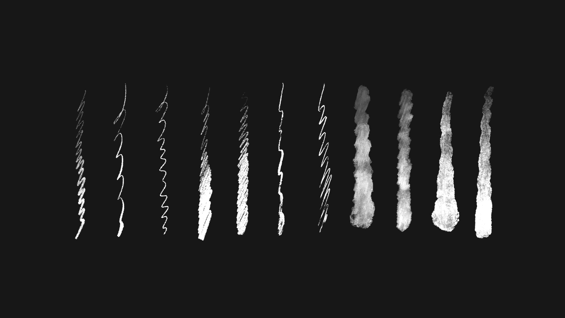 ArtStation - 60+ Crayon, Chalk, Pastel, Oil Procreate Brushes | Brushes