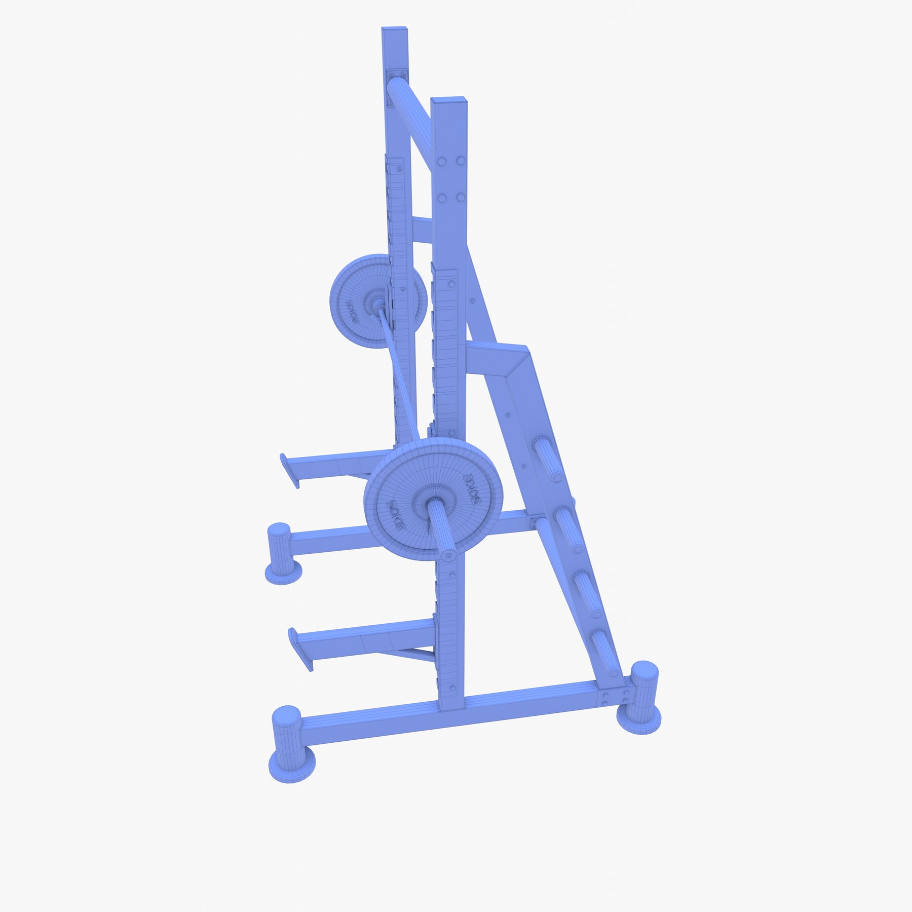 ArtStation - Squat rack | Game Assets