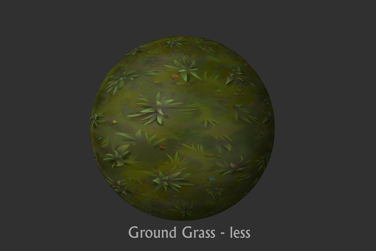 ArtStation - Ground Textures - Hand Painted P01 | Game Assets