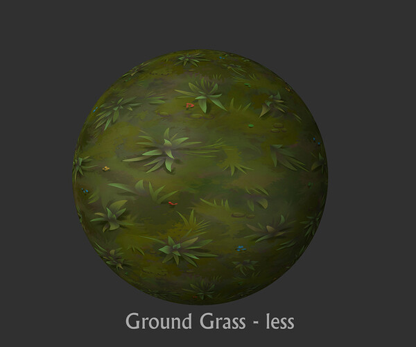 ArtStation - Ground Textures - Hand Painted P01 | Game Assets