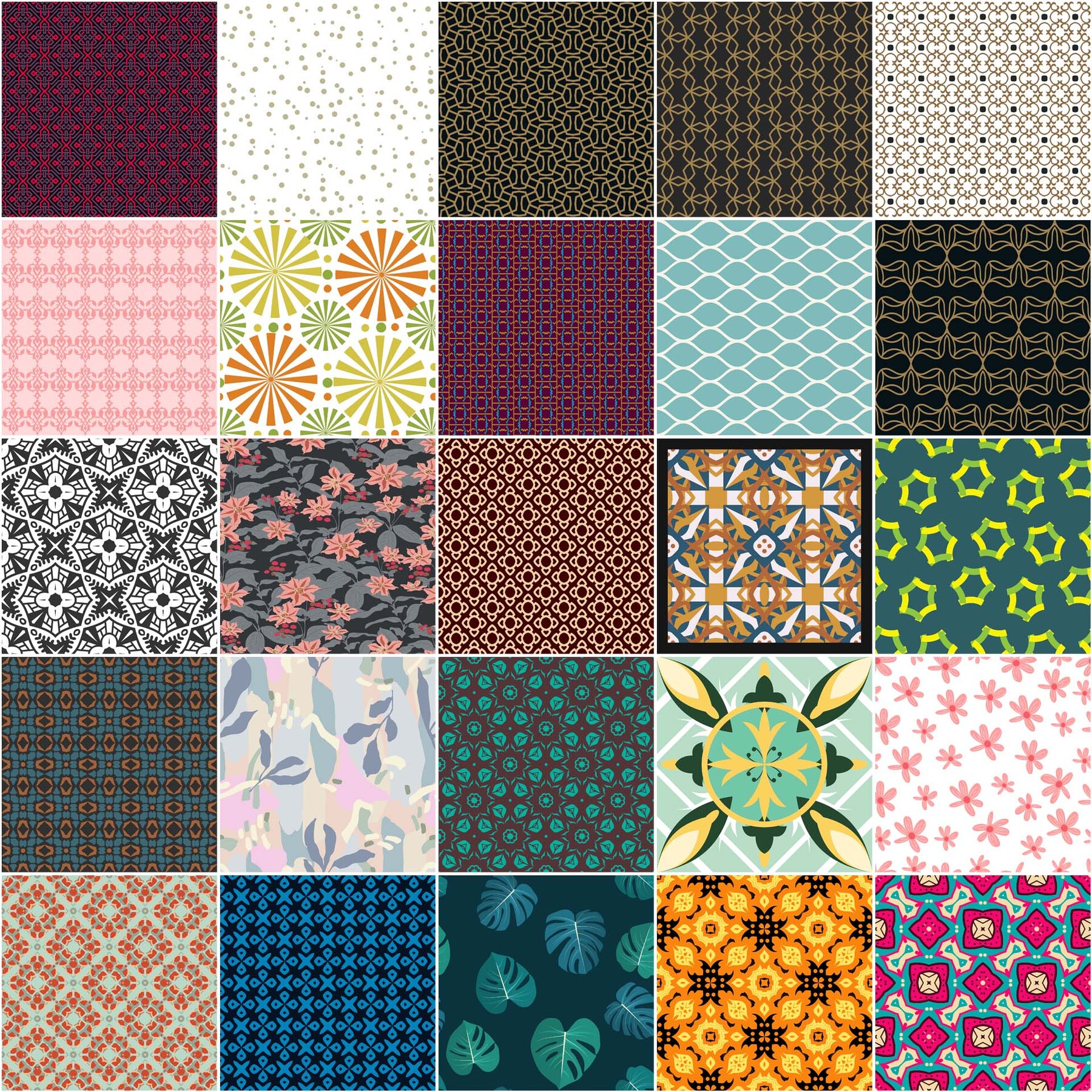 ArtStation - 100 PATTERNS VOL 02 (Tweed, Herringbone Tweed, Dogtooth ...