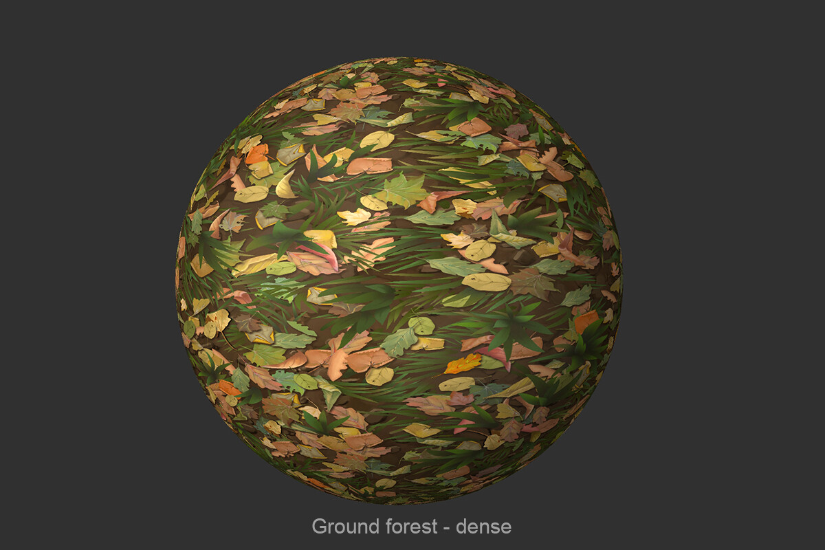 ArtStation - Ground Textures - Hand Painted P.02 | Game Assets