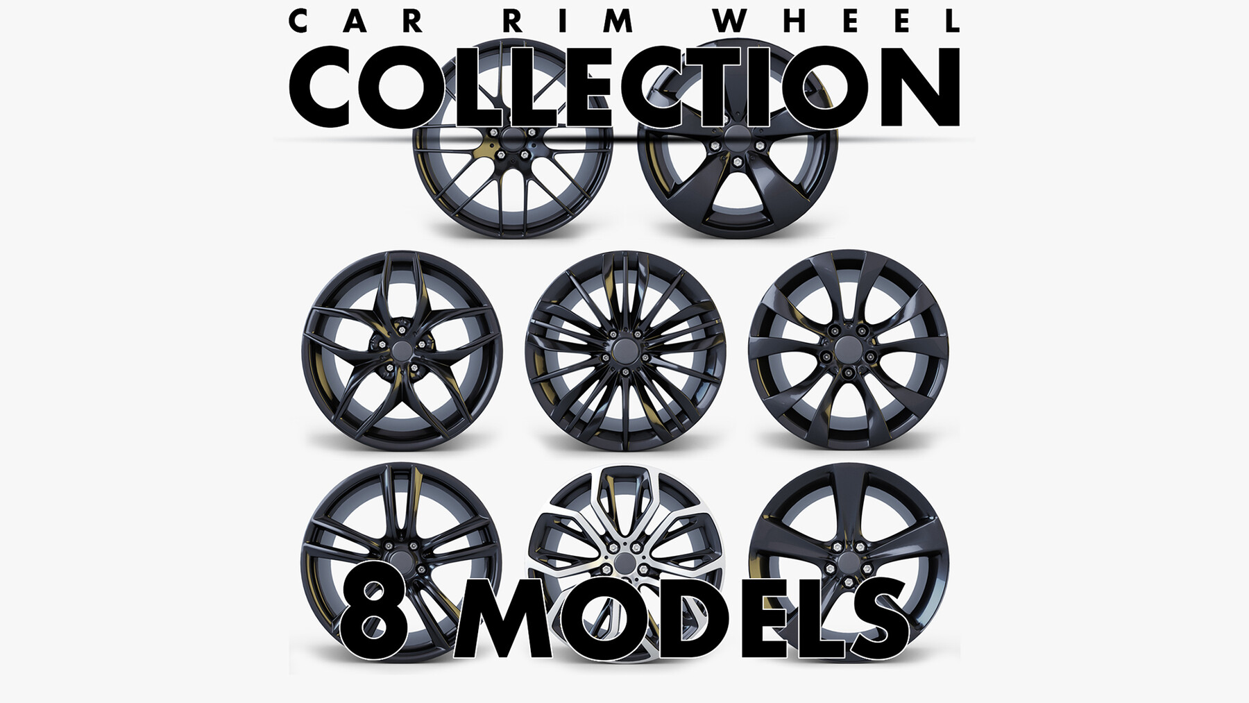 ArtStation - Car Rim Wheel Collection Volume 1 | Resources