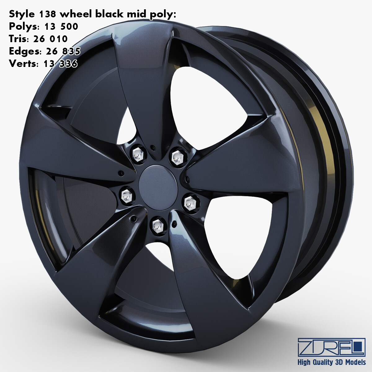 ArtStation - Car Rim Wheel Collection Volume 1 | Resources