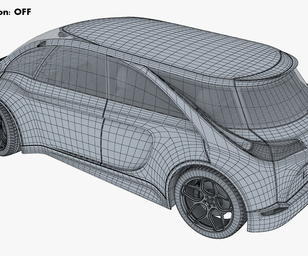 ArtStation - Generic Electric Concept Car | Resources