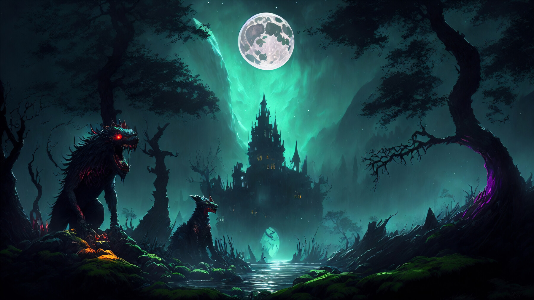 ArtStation - Grim Castle (37 illustrations) | Artworks