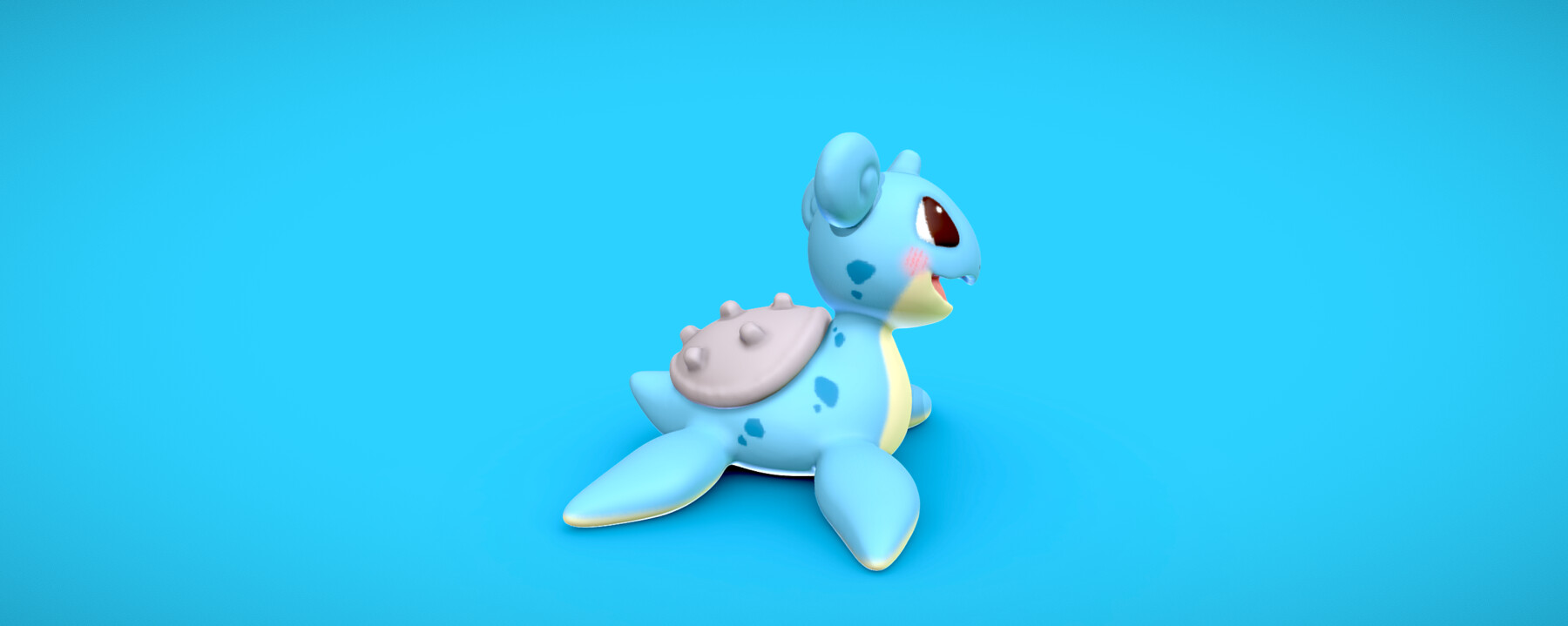 ArtStation - Baby Lapras - 3d print | Game Assets