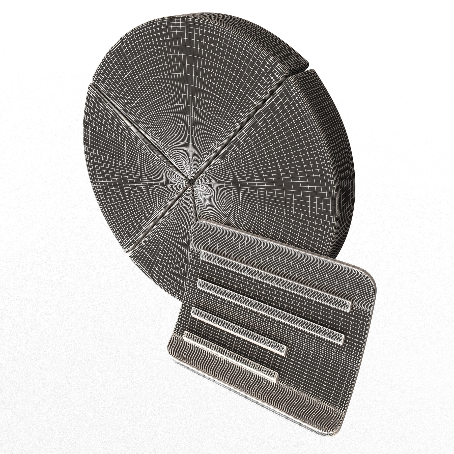 ArtStation - 3d Pie Chart with Information | Resources