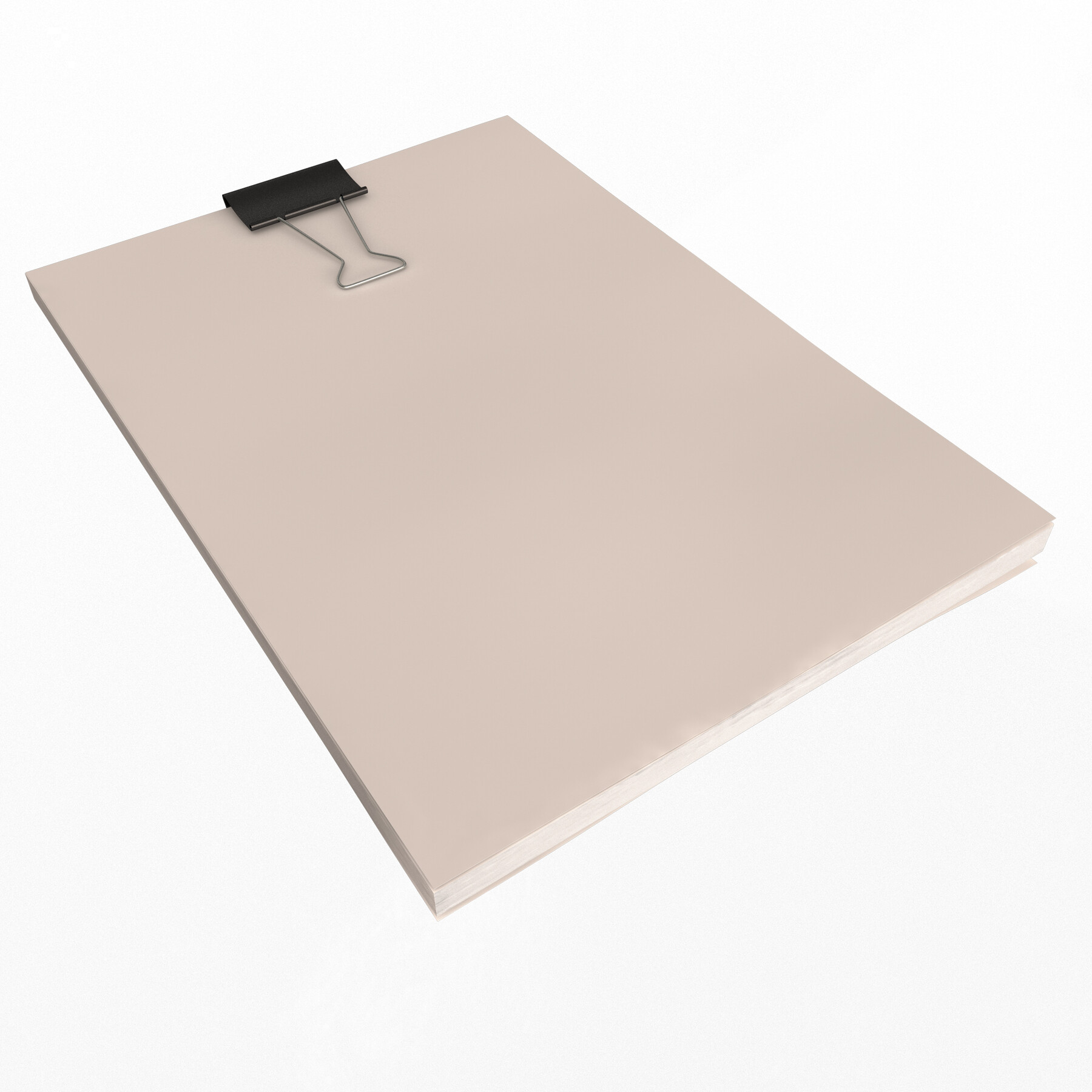 ArtStation - A4 Sheets with Binder Clip | Resources