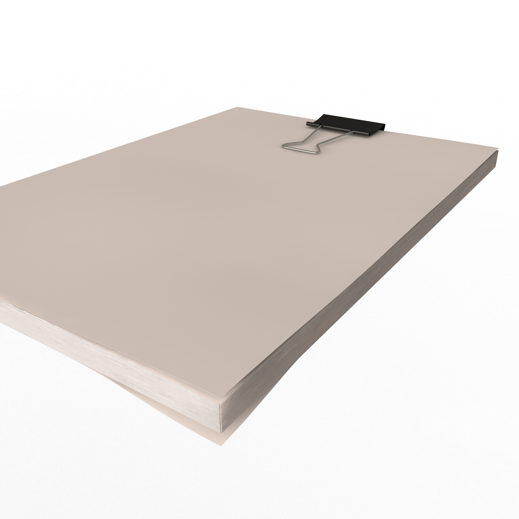 ArtStation - A4 Sheets with Binder Clip | Resources