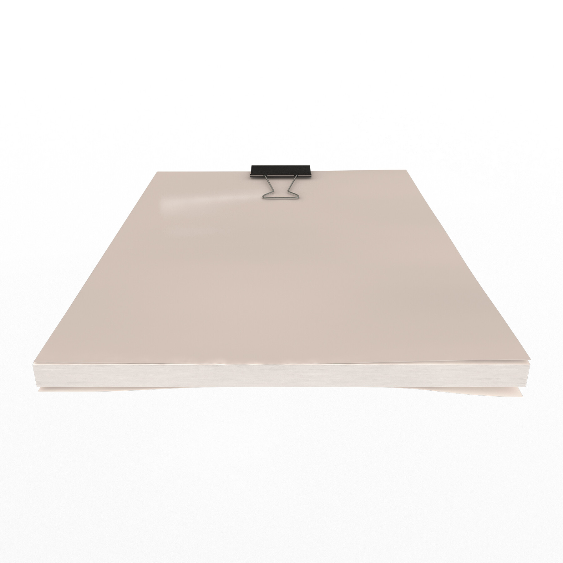 ArtStation - A4 Sheets with Binder Clip | Resources