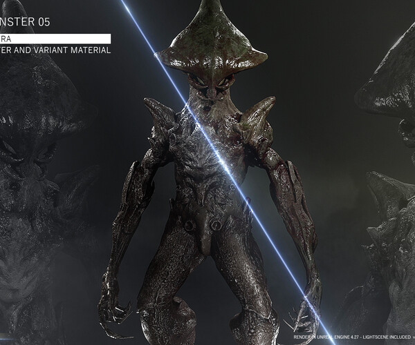 ArtStation - Insektoid Monster 05 - Game Assets + Extra | Game Assets