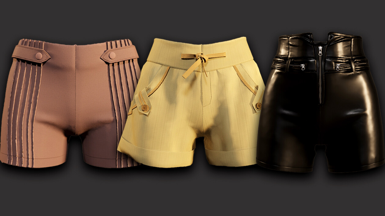 ArtStation - Shorts | Game Assets