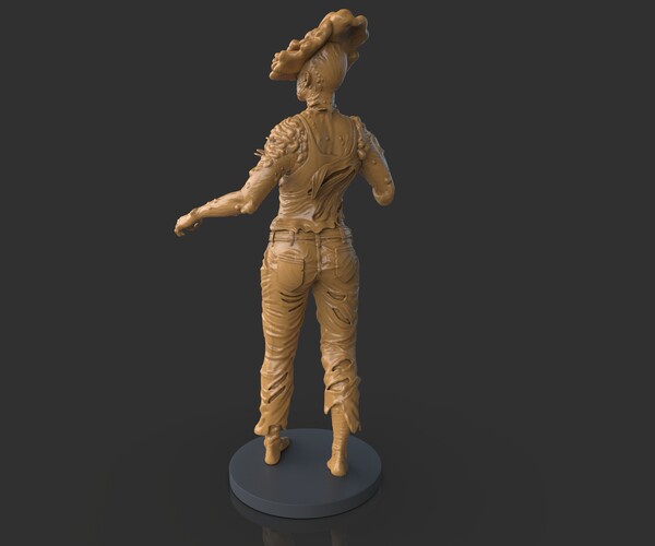 ArtStation - Female Clicker Sculpture | Resources