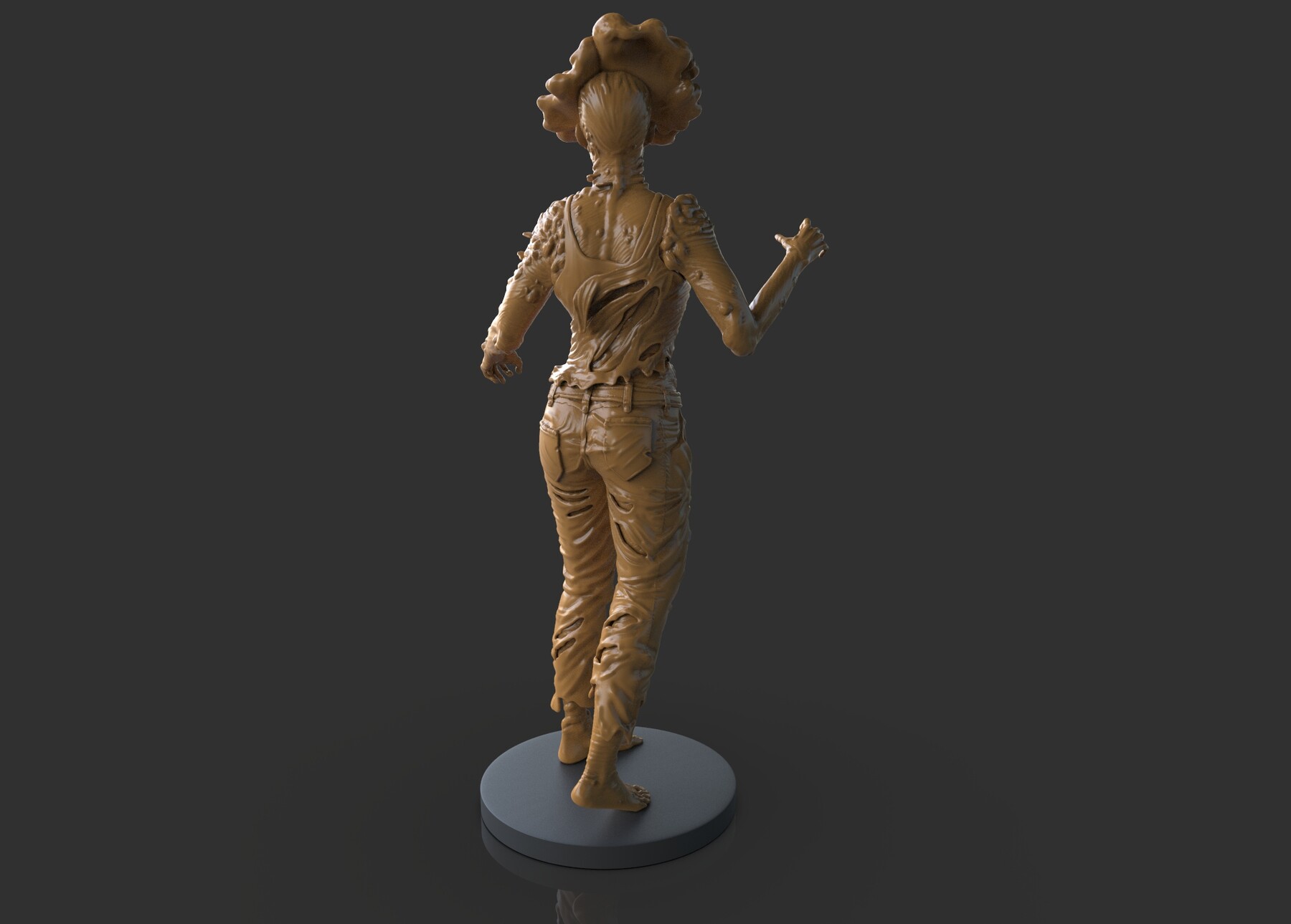 ArtStation - Female Clicker Sculpture | Resources