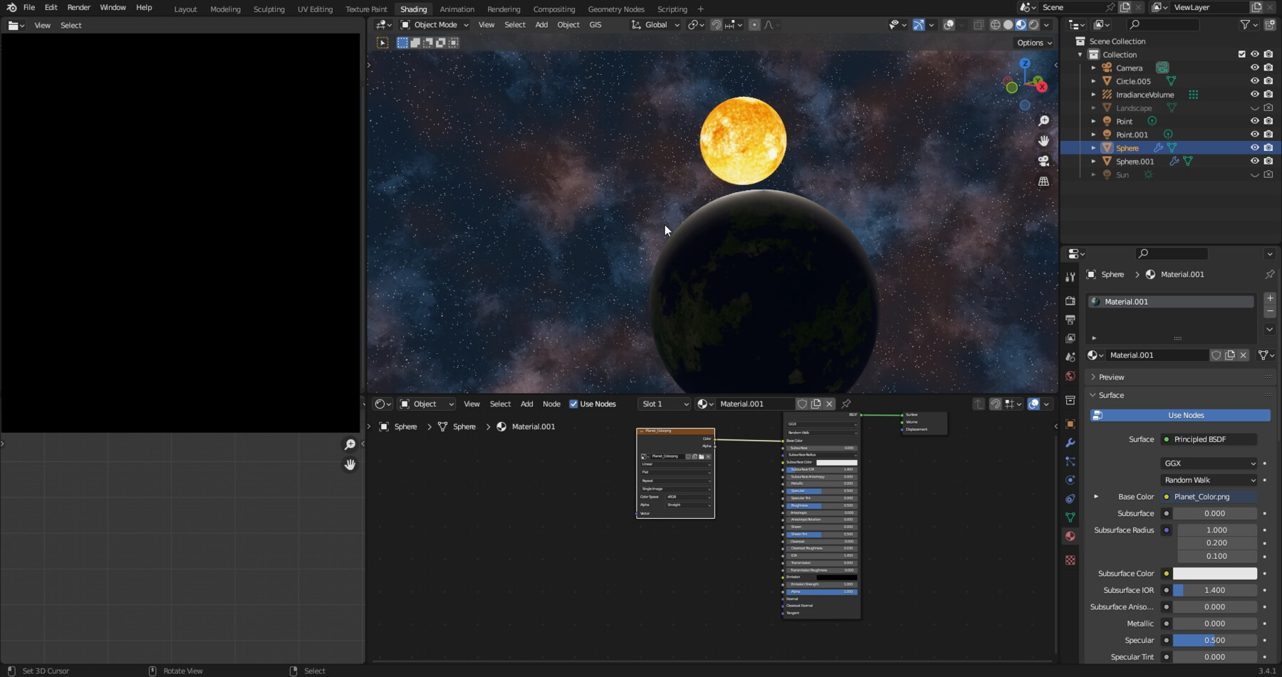 ArtStation - Procedural hdr scifi space texture in Blender_ fully ...