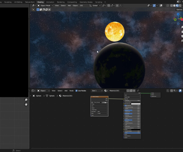 ArtStation - Procedural hdr scifi space texture in Blender_ fully customizable | Resources