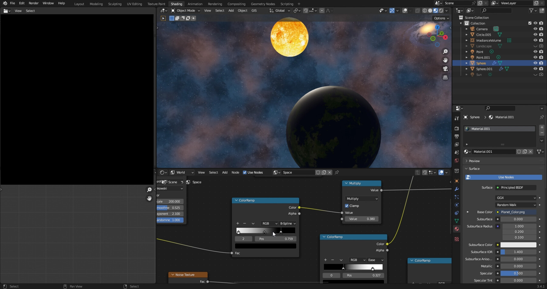 ArtStation - Procedural hdr scifi space texture in Blender_ fully ...