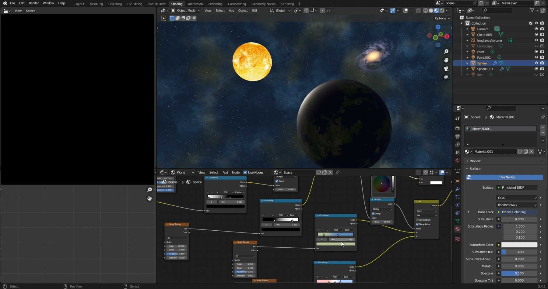 ArtStation - Procedural hdr scifi space texture in Blender_ fully ...